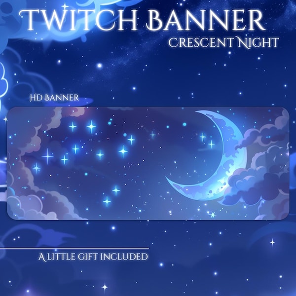 Moon Banner - Etsy