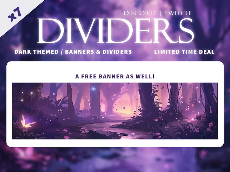 Dividers for Discord | Dividers | Aesthetic | Cute | Discord Banners ...