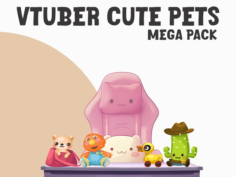 Vtuber Pets Best Friends Vtuber Pets Cute Cats Anime Pngtuber Assets ...