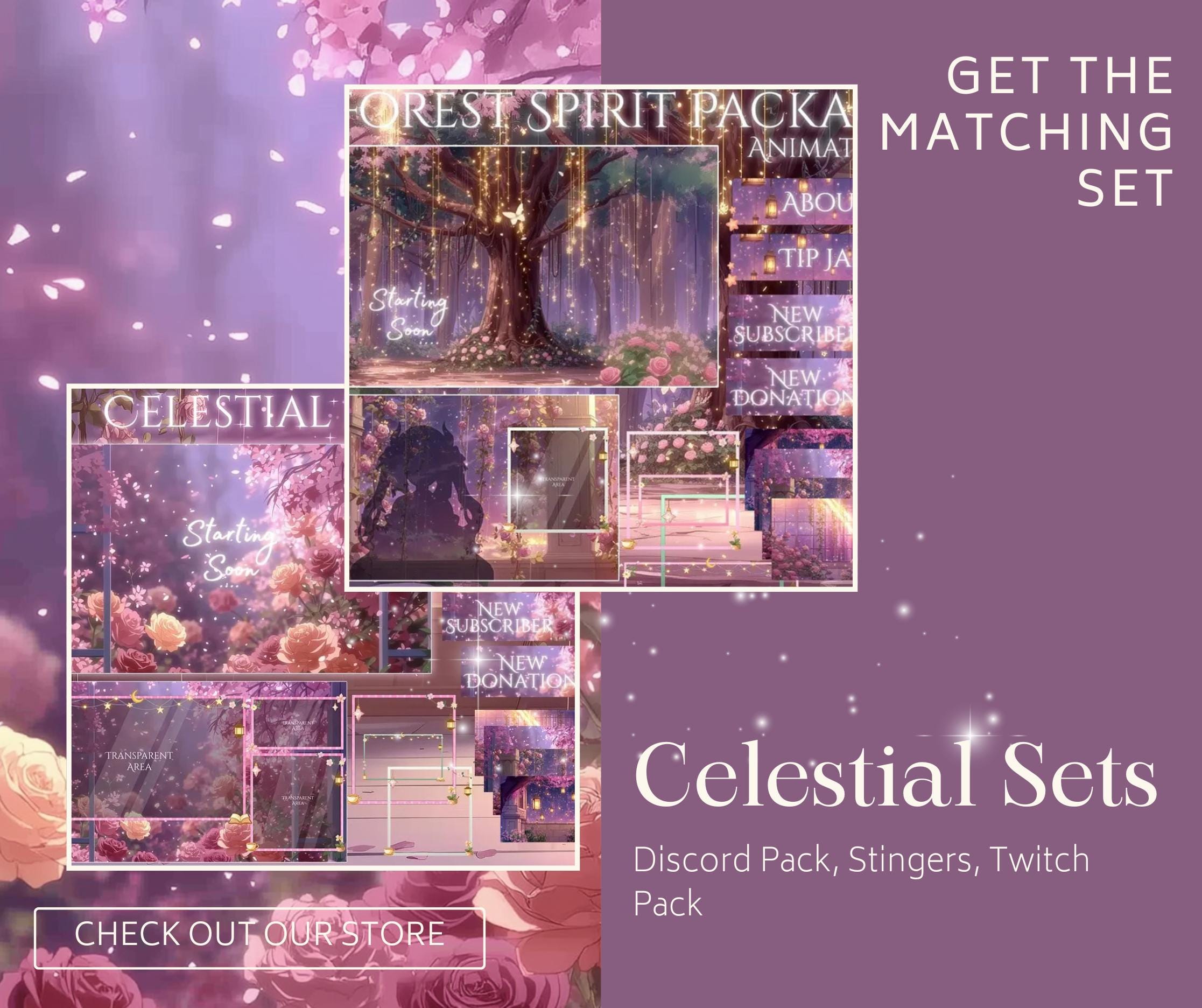 Enchanted Forest Stream Stinger – Pastel Magical Stream Overlay ...