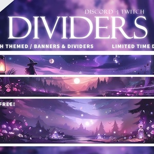 Dividers for Discord | Dividers | Aesthetic | Cute | Discord Graphics ...
