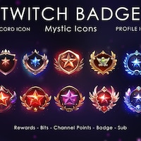 PIXEL Sub Badges / Ready to Use / INSTANT DOWNLOAD / Bit Badges / Sub ...