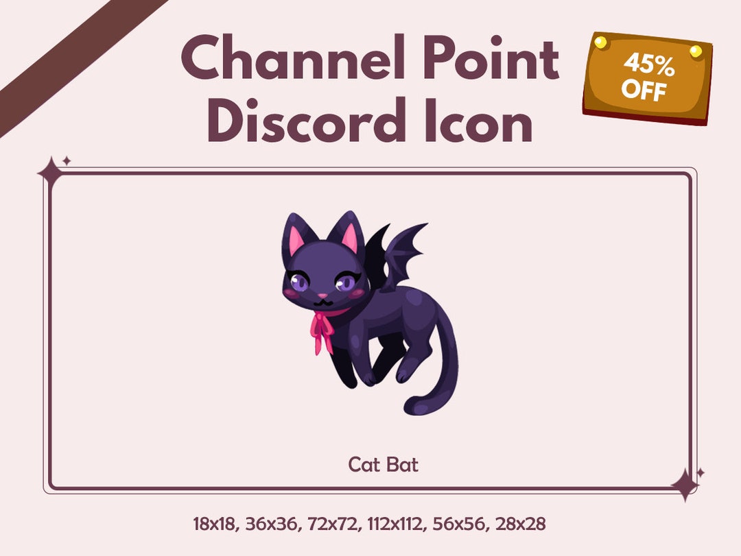 Cat Emote | Discord Icon | Twitch Channel Point | Badge | Token | Bits ...