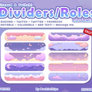 Dividers for Discord | Dividers | Aesthetic | Cute | Discord Graphics ...