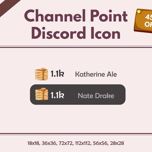 Pancake Icon | Discord Icon | Twitch Channel Point | Badge | Token ...