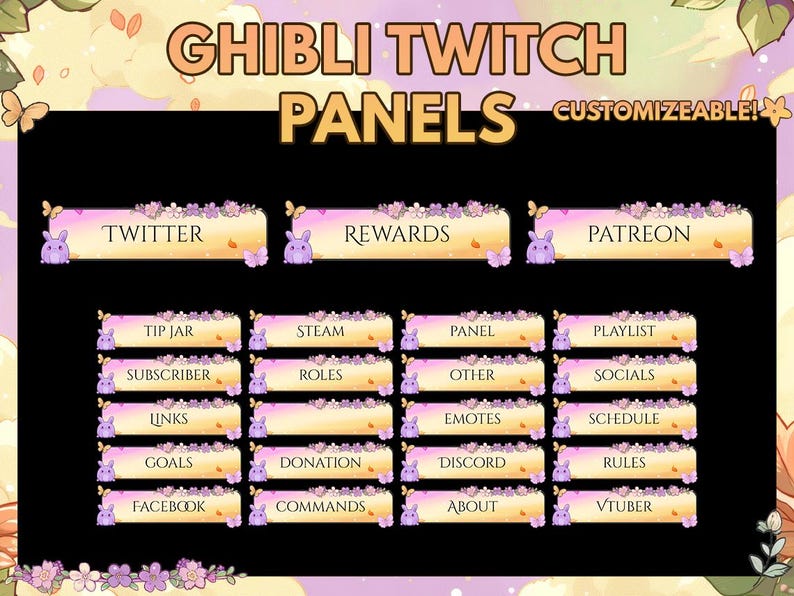 Twitch Panels | Discord Dividers | Dividers | Aesthetic | Cute | Autumn ...