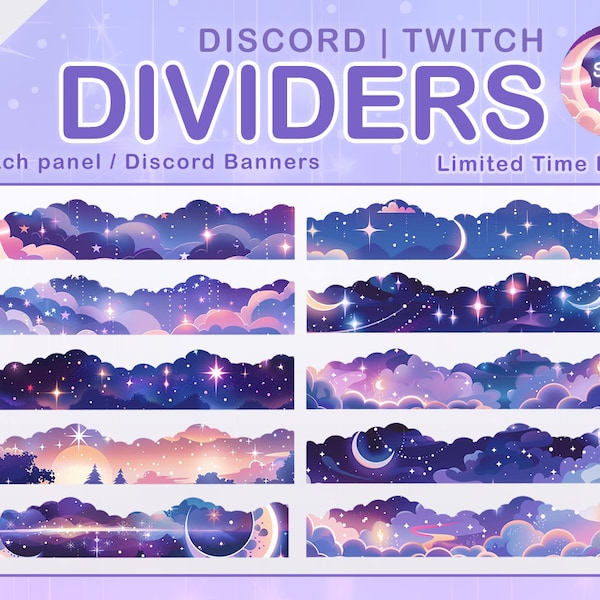 Blue Discord Banner - Etsy