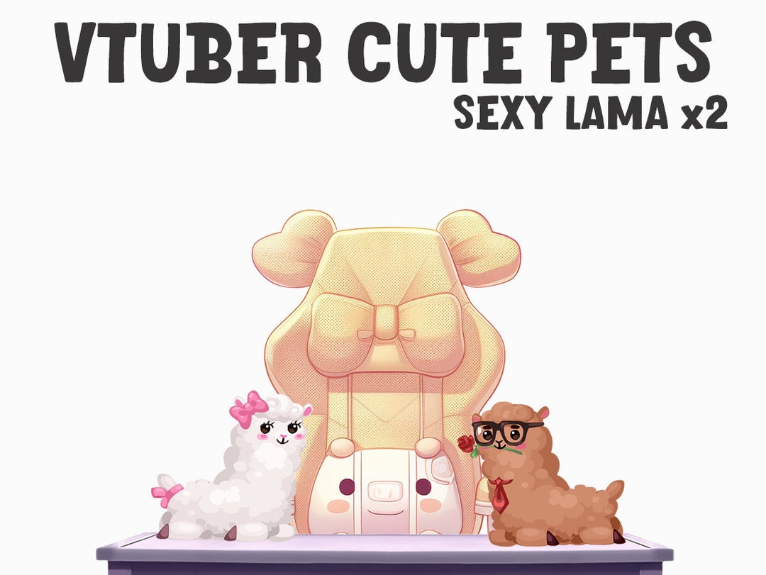 Lama Vtuber Pets | Best Friends | Vtuber Pets | Cute Cats | Anime ...