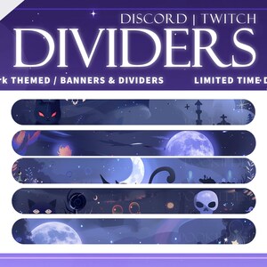 Dividers for Discord | Dividers | Aesthetic | Cute | Discord Graphics ...