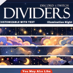 Dividers for Discord | Dividers | Aesthetic | Cute | Discord Graphics ...