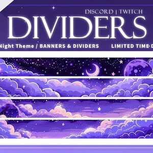 Dividers for Discord | Dividers | Aesthetic | Cute | Discord Graphics ...