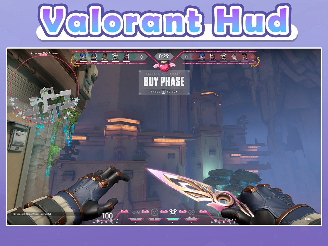 Valorant Hud Twitch Screen Overlay Twitch Panel Twitch Cute Hud ...