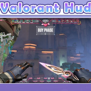 Valorant Hud Twitch Screen Overlay Twitch Panel Twitch Cute Hud ...