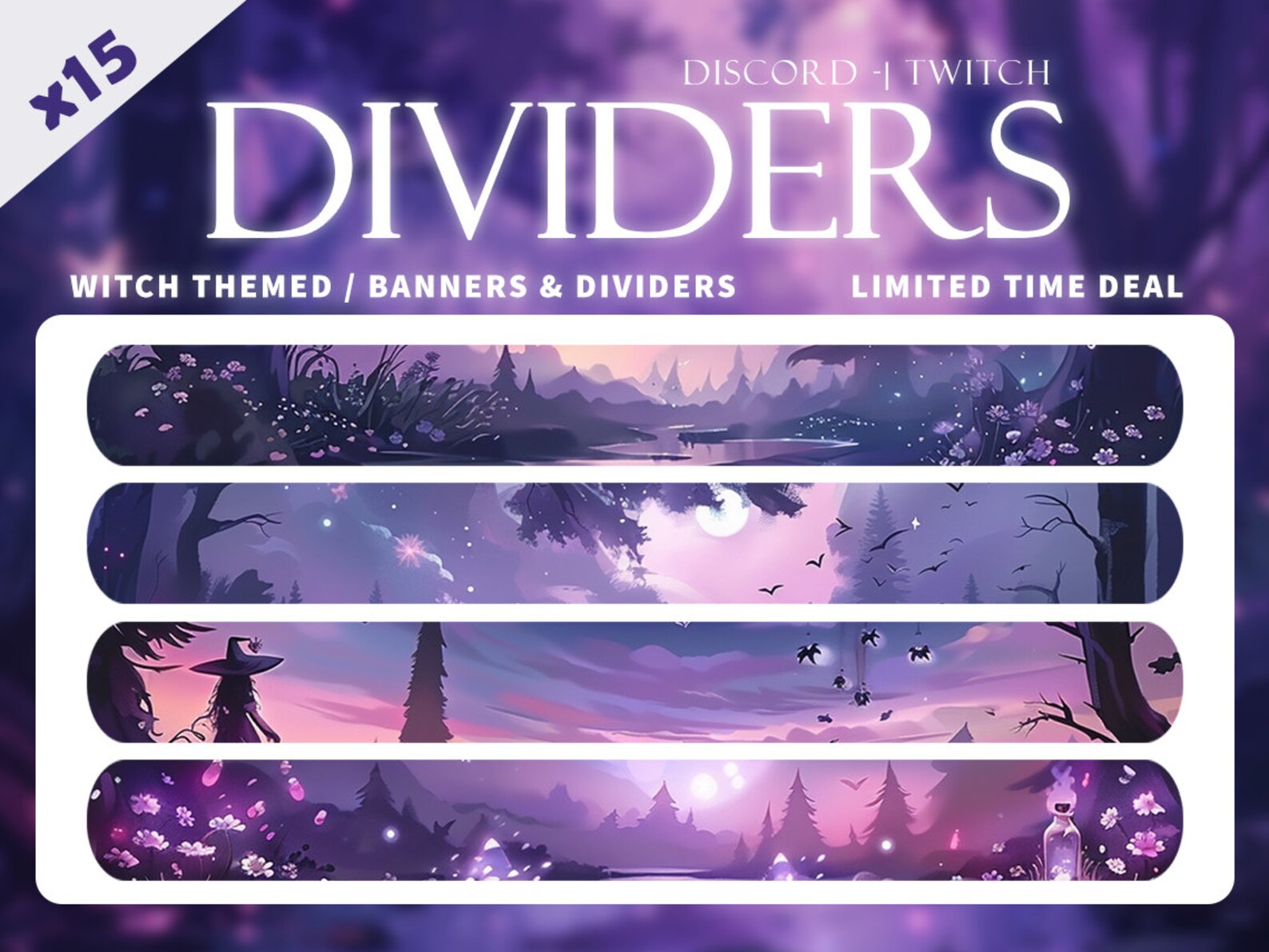 Dividers for Discord Dividers Aesthetic Cute Discord Graphics INSTANT ...