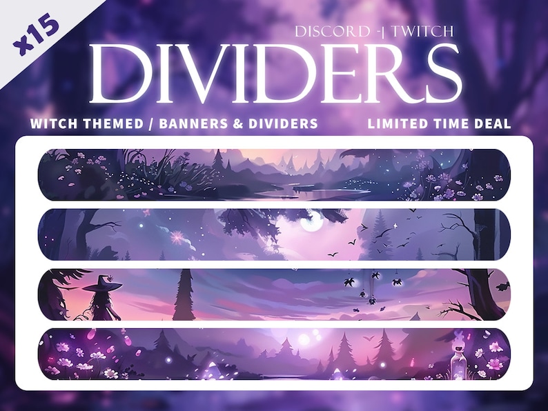 Dividers for Discord | Dividers | Aesthetic | Cute | Discord Graphics ...