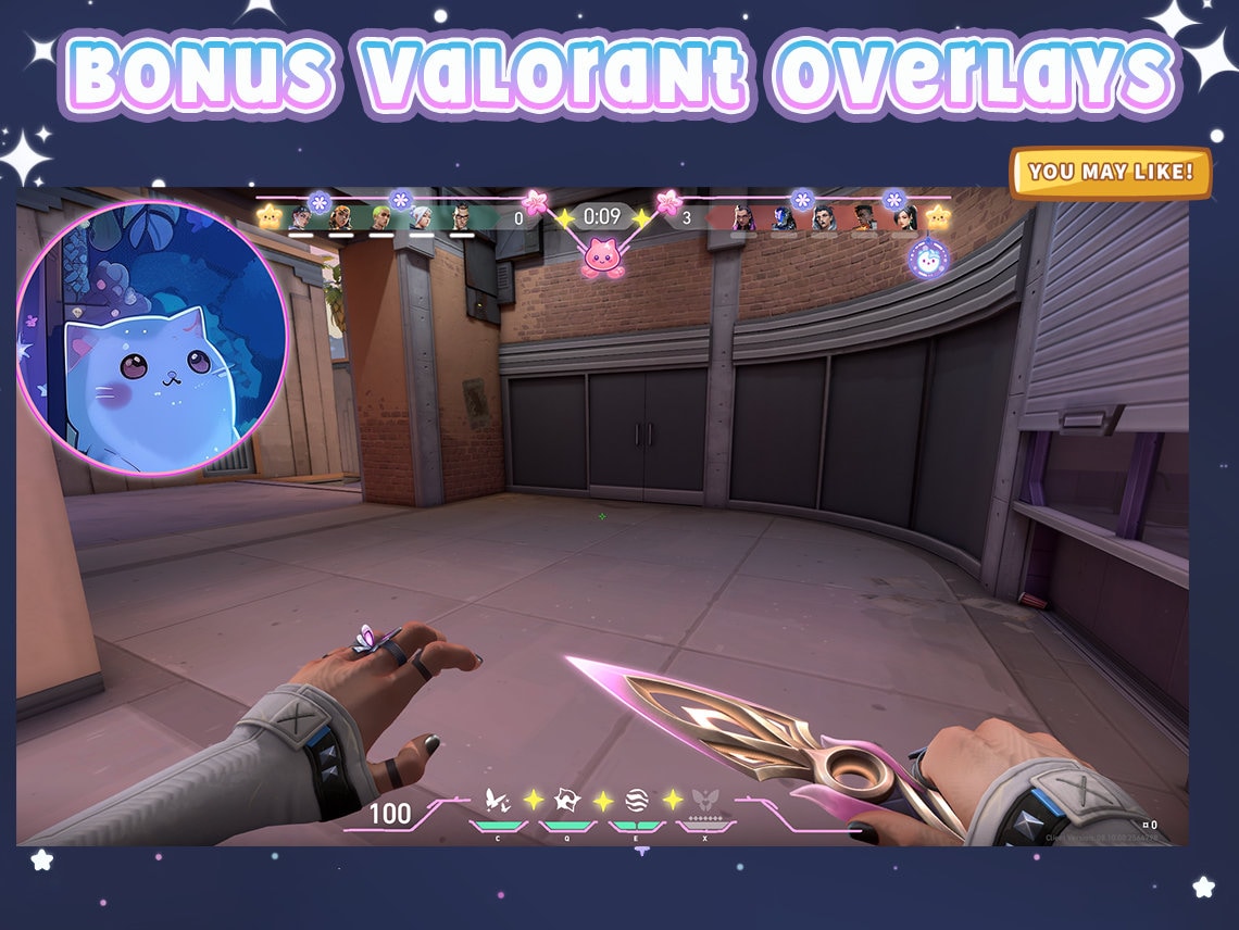Valorant Hud Twitch Screen Overlay Twitch Panel Twitch Cute Hud ...