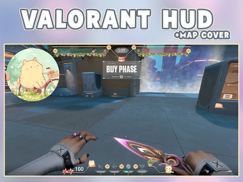 Valorant Hud Twitch Screen Overlay Twitch Panel Twitch Cute Hud ...