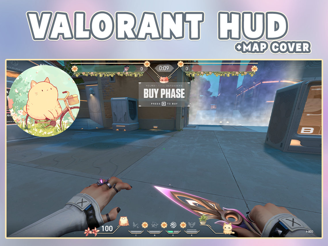Valorant Hud Twitch Screen Overlay Twitch Panel Twitch Cute Hud ...