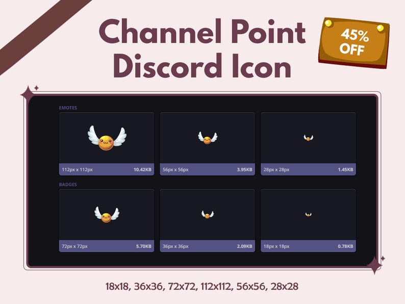 Flying Golden Ball Channel Points Icon/emote for Twitch Discord Icon ...