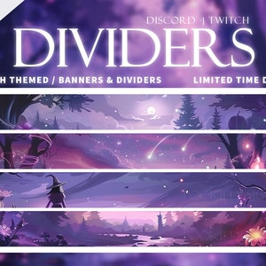 Dividers for Discord | Dividers | Aesthetic | Cute | Discord Graphics ...
