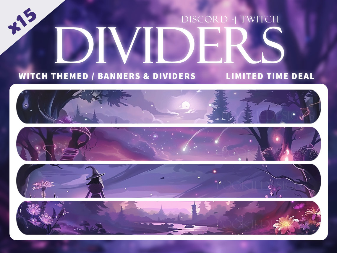 Dividers for Discord Dividers Aesthetic Cute Discord Graphics INSTANT ...