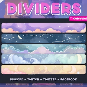 Dividers for Discord | Dividers | Aesthetic | Cute | Banners ...