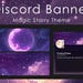 Discord Banner | Profile Banner | Stars | Moons Theme | Galaxy ...