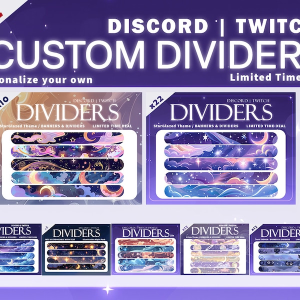 Custom Profile Banners Discord, Personalize Banners, Customized Banners ...