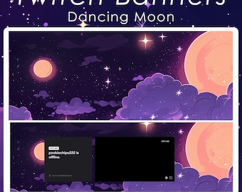 Spooky Night Twitch Banner | Twitter | Discord | Youtube | Crescent ...