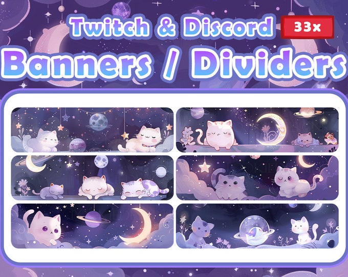 Dividers for Discord | Dividers | Aesthetic | Cute | Discord Graphics ...