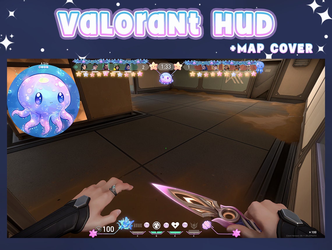 Valorant Hud Twitch Screen Overlay Twitch Panel Twitch Cute Hud ...