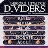 Night Sky Dividers for Discord Twitch Fantasy Stars Moon Banners ...
