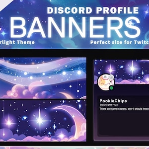 Custom Profile Banners Discord, Personalize Banners, Customized Banners ...