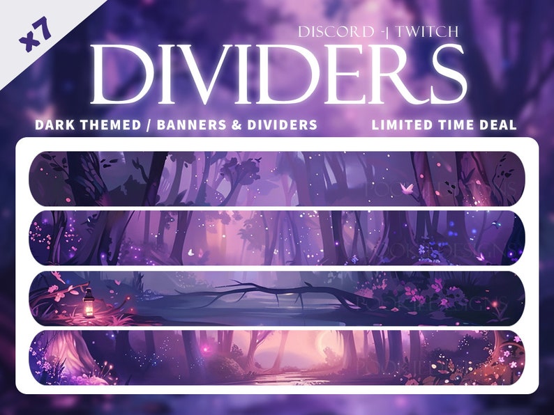 Dividers for Discord | Dividers | Aesthetic | Cute | Discord Banners ...