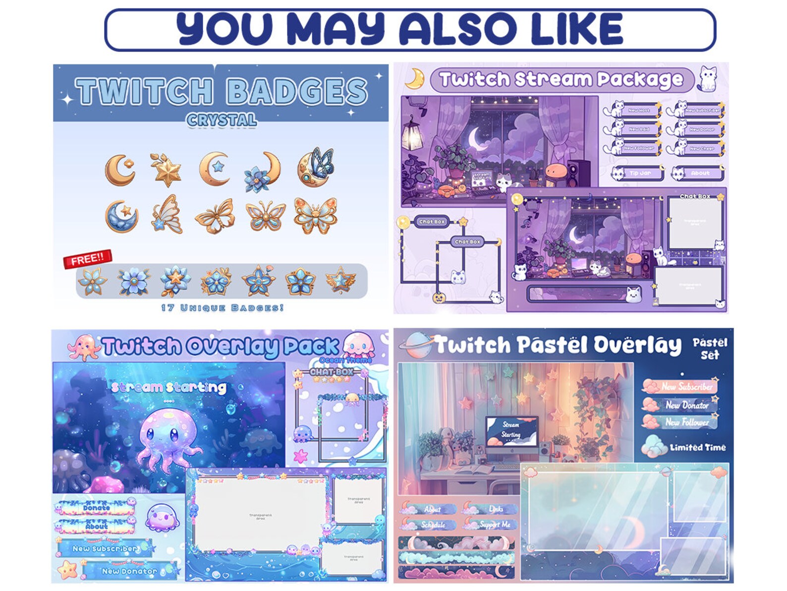 Discord Dividers | Twitch Panel | Spooky | Purple | Cute | Discord ...