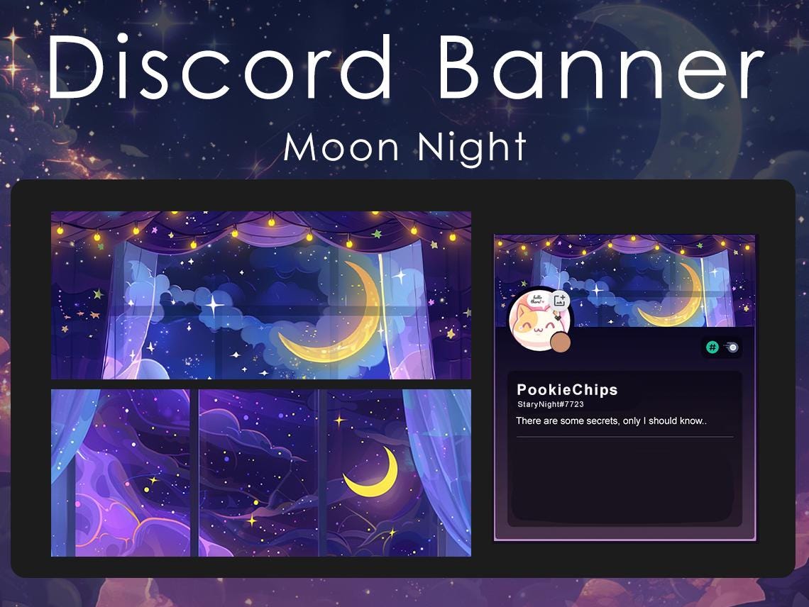 Custom Profile Banners Discord, Personalize Banners, Customized Banners ...