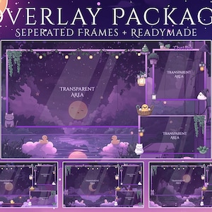 Cozy Duck Twitch Overlay, Twitch Screen | Animated Stream Package ...