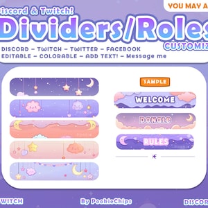 Dividers for Discord | Dividers | Aesthetic | Cute | Discord Roles ...