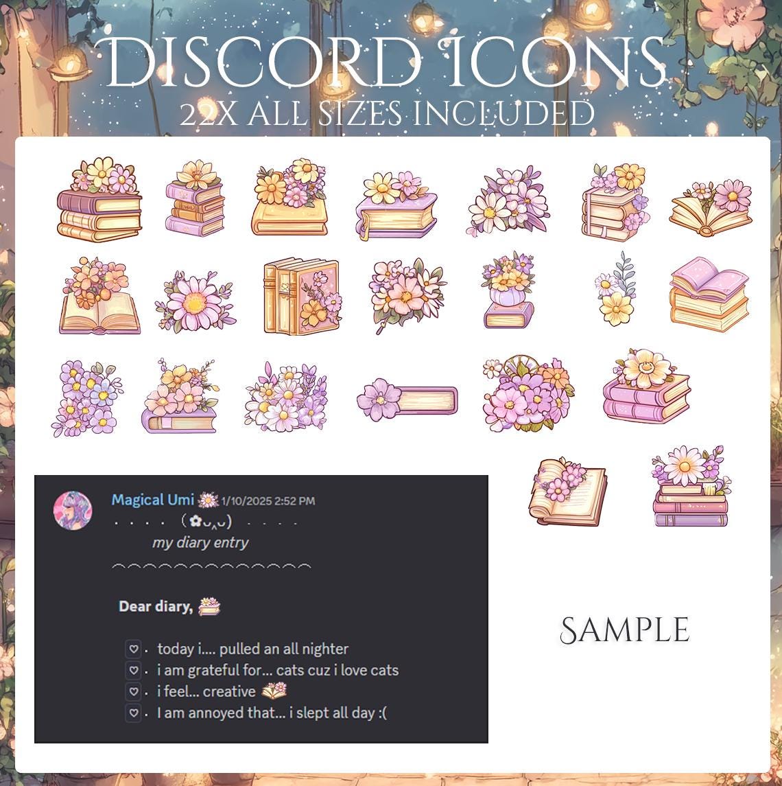 Cozy Discord Server Package: Dividers, Panels, Invite & Welcome Banners ...