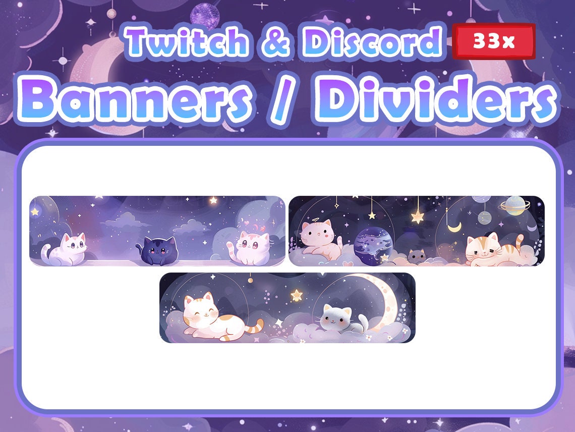 Dividers for Discord | Dividers | Aesthetic | Cute | Discord Graphics ...