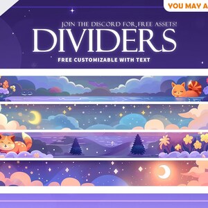 Discord Dividers & Banners | Cute Aesthetic Discord Graphics | Magic ...
