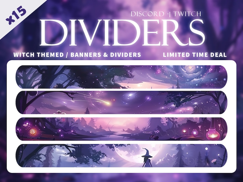 Dividers for Discord | Dividers | Aesthetic | Cute | Discord Graphics ...