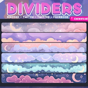 Dividers for Discord | Dividers | Aesthetic | Cute | Banners ...
