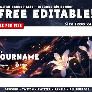 Dividers for Discord | Dividers | Aesthetic | Flower| Discord Graphics ...