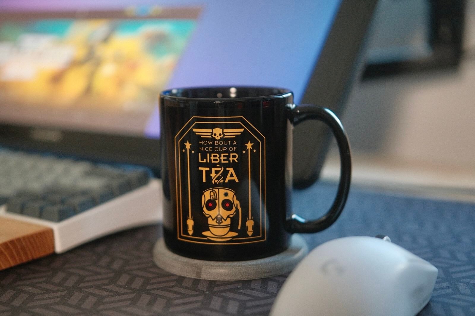 How Bout A Nice Cup of Liber-tea! BLACK - Etsy