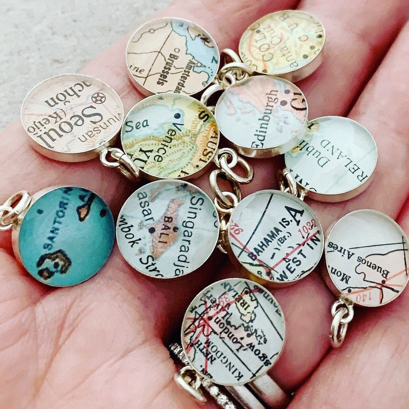 Travel Token Keychain - Etsy