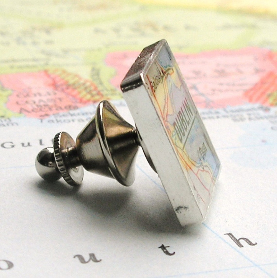 Photograph Brooch Pin Custom Gifts Silver Tie Tack Custom - Etsy