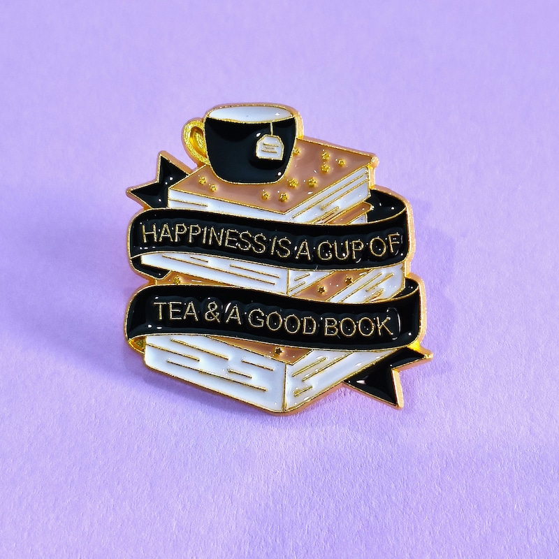 Book Pin - Etsy