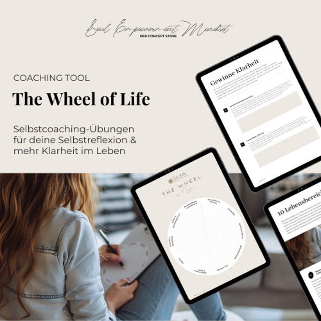 The Wheel of Life Coaching Tool Self-coaching Exercises for Your Self ...