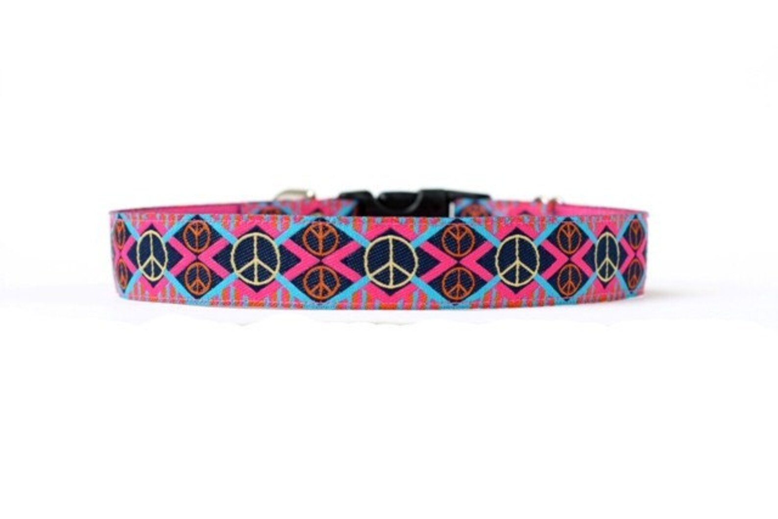 1 Inch Wide Dog Collar With Adjustable Buckle or Martingale in Give ...